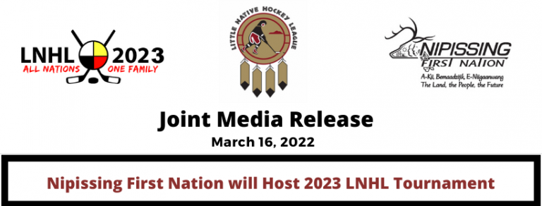 LNHL 2023 Announcement » Nipissing First Nation