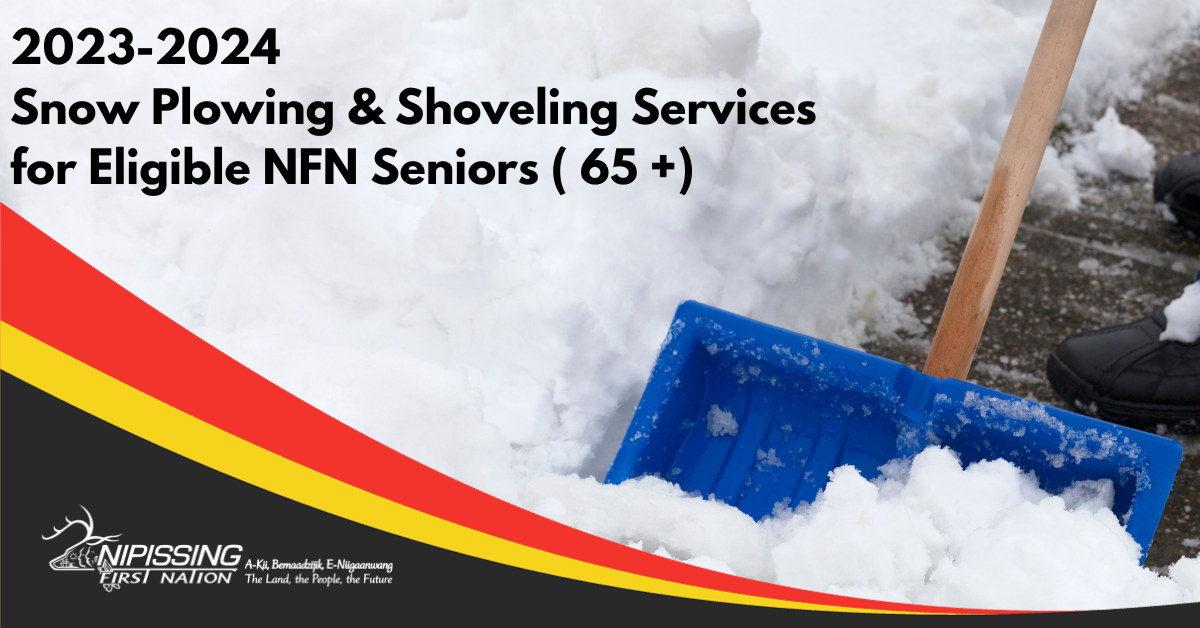 2023-2024 Snow Plowing & Shoveling Services for Eligible NFN Seniors ...