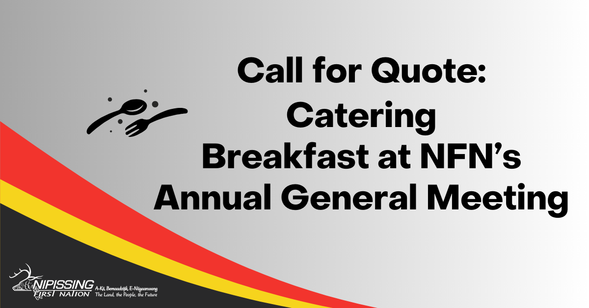 (Deadline Extended) Call for Quote: Catering - Breakfast at NFN's ...