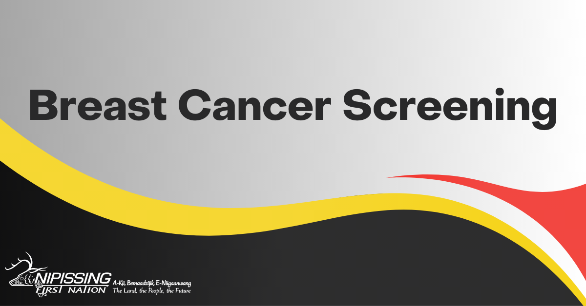 Breast Cancer Screening » Nipissing First Nation