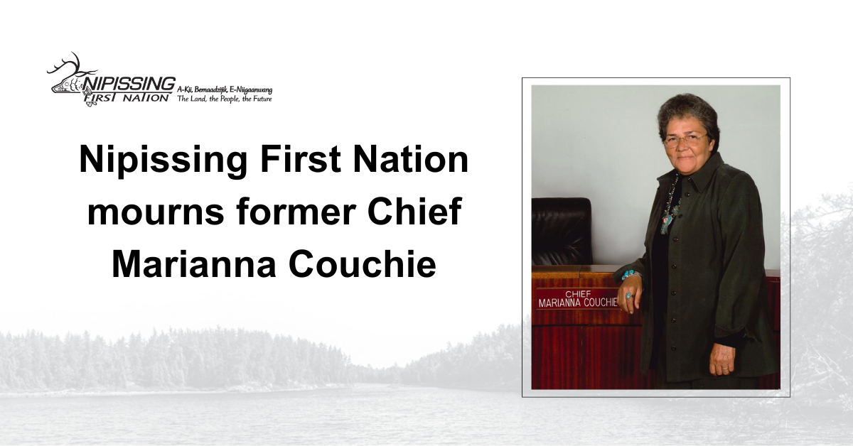 Nipissing First Nation mourns former Chief Marianna Couchie » Nipissing ...